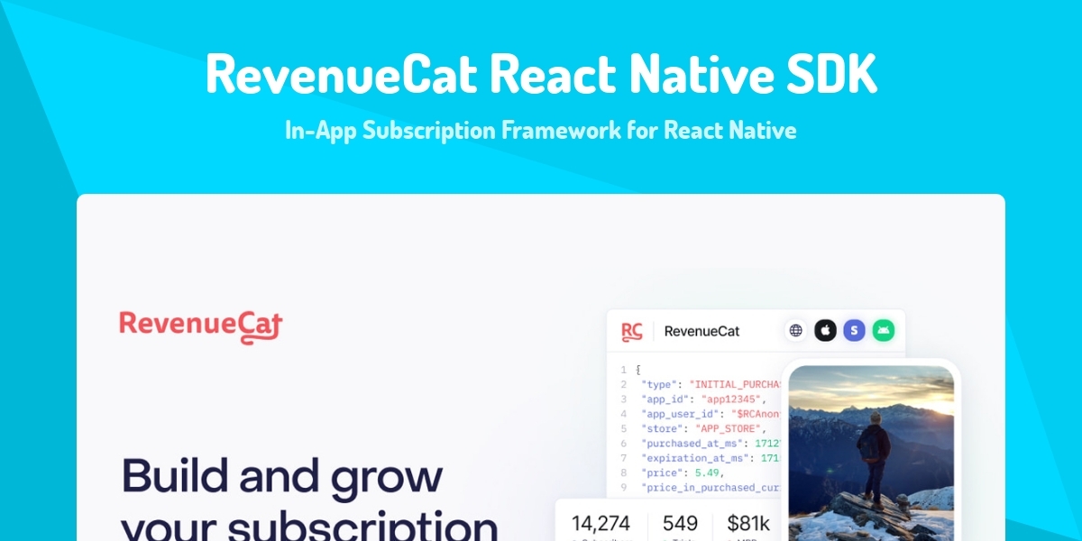 Revenuecat React Native Sdk In App Subscription Framework For React